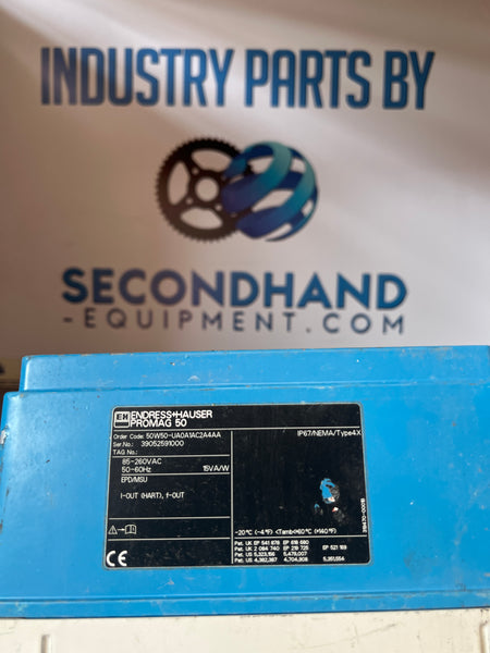 Proline Promag 50P Electromagnetic Flowmeter – secondhand-equipment.com