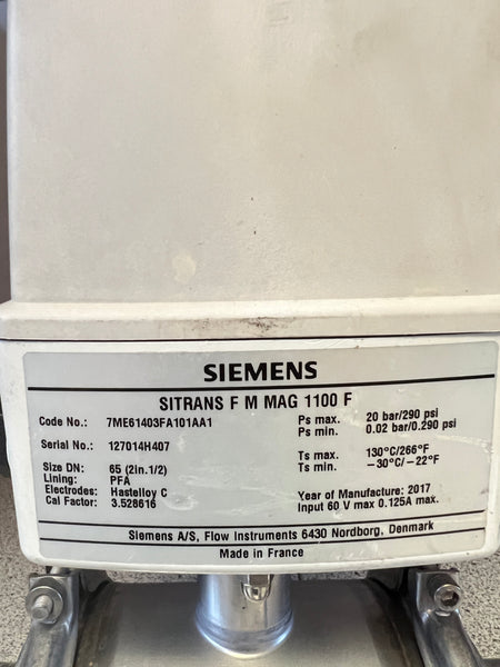 Siemens Sitrans F M MAG 6000 IP67 – secondhand-equipment.com