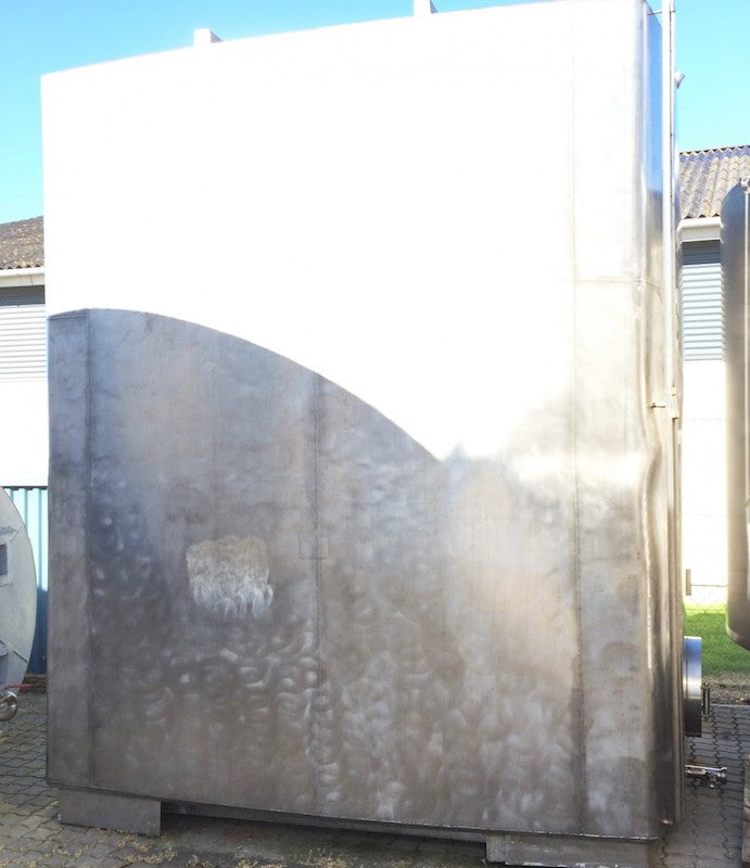 Rectangular Vertical tank 15m3 – secondhand-equipment.com