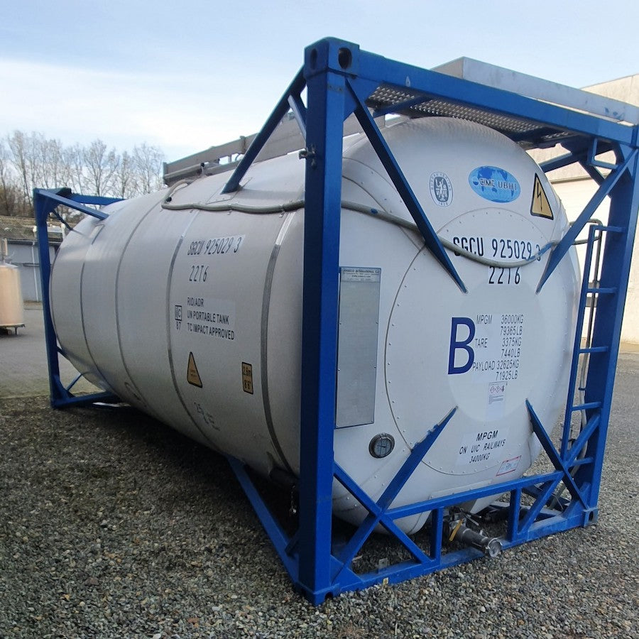 Horizontal Container Tank 25m3 – secondhand-equipment.com