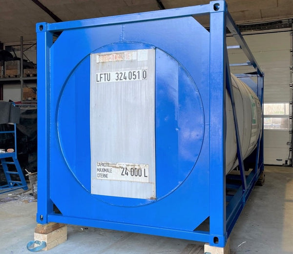 Horizontal Container Tank 24m3 – secondhand-equipment.com