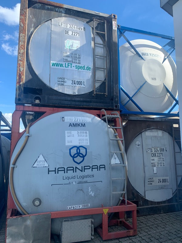 Horizontal Container Tank 25m3 – secondhand-equipment.com