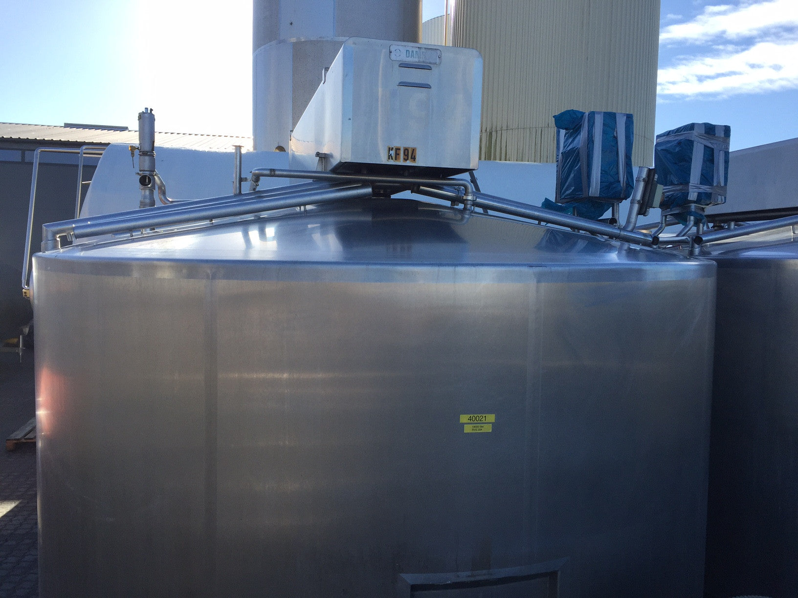 Damrow Cheese vat Double-O 18.000 l – secondhand-equipment.com